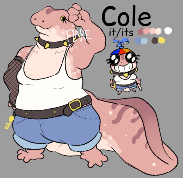 Salamander OC Guy - ibisPaint