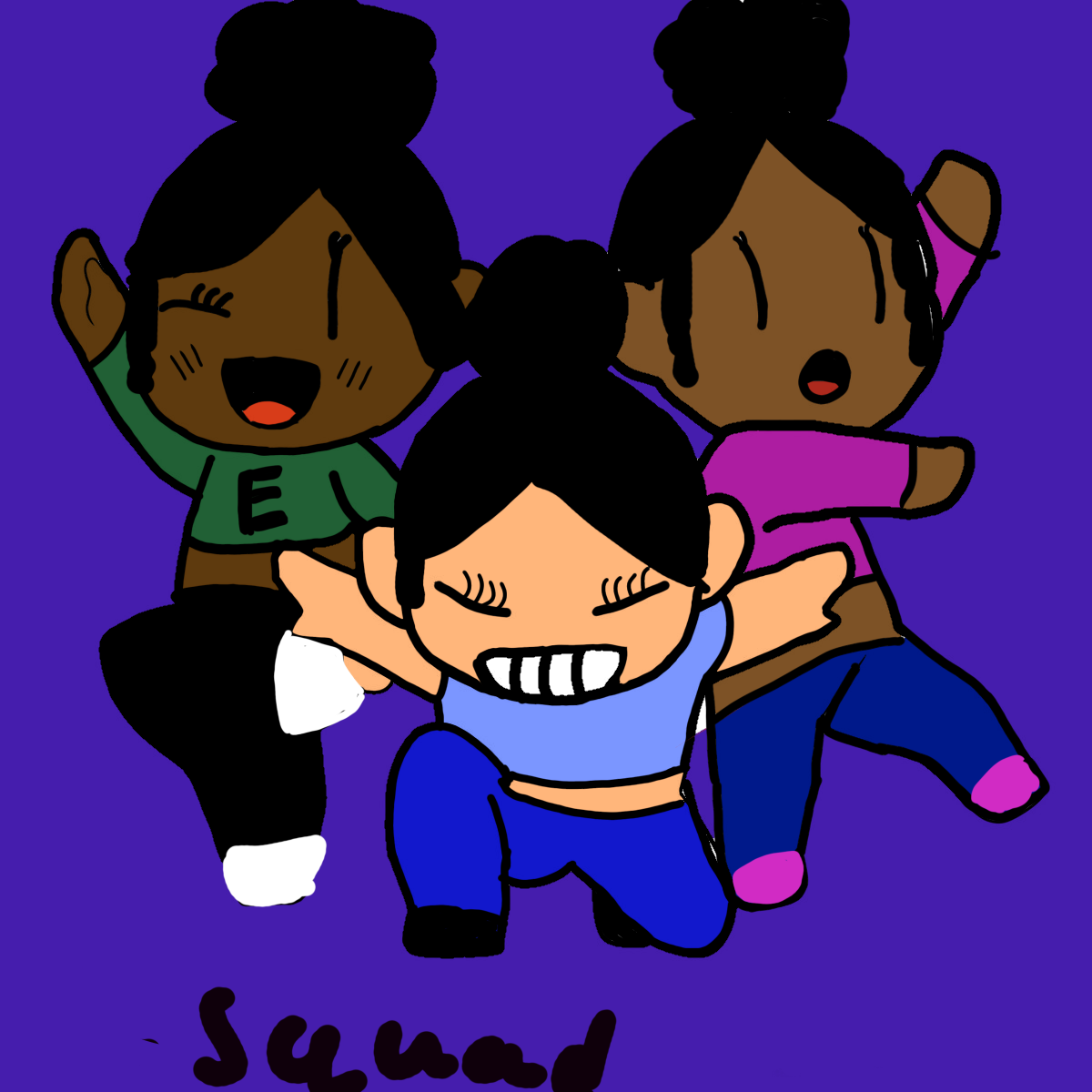 Squad day unite - ibisPaint