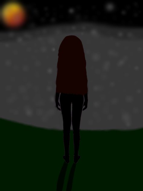 Star gazing - ibisPaint