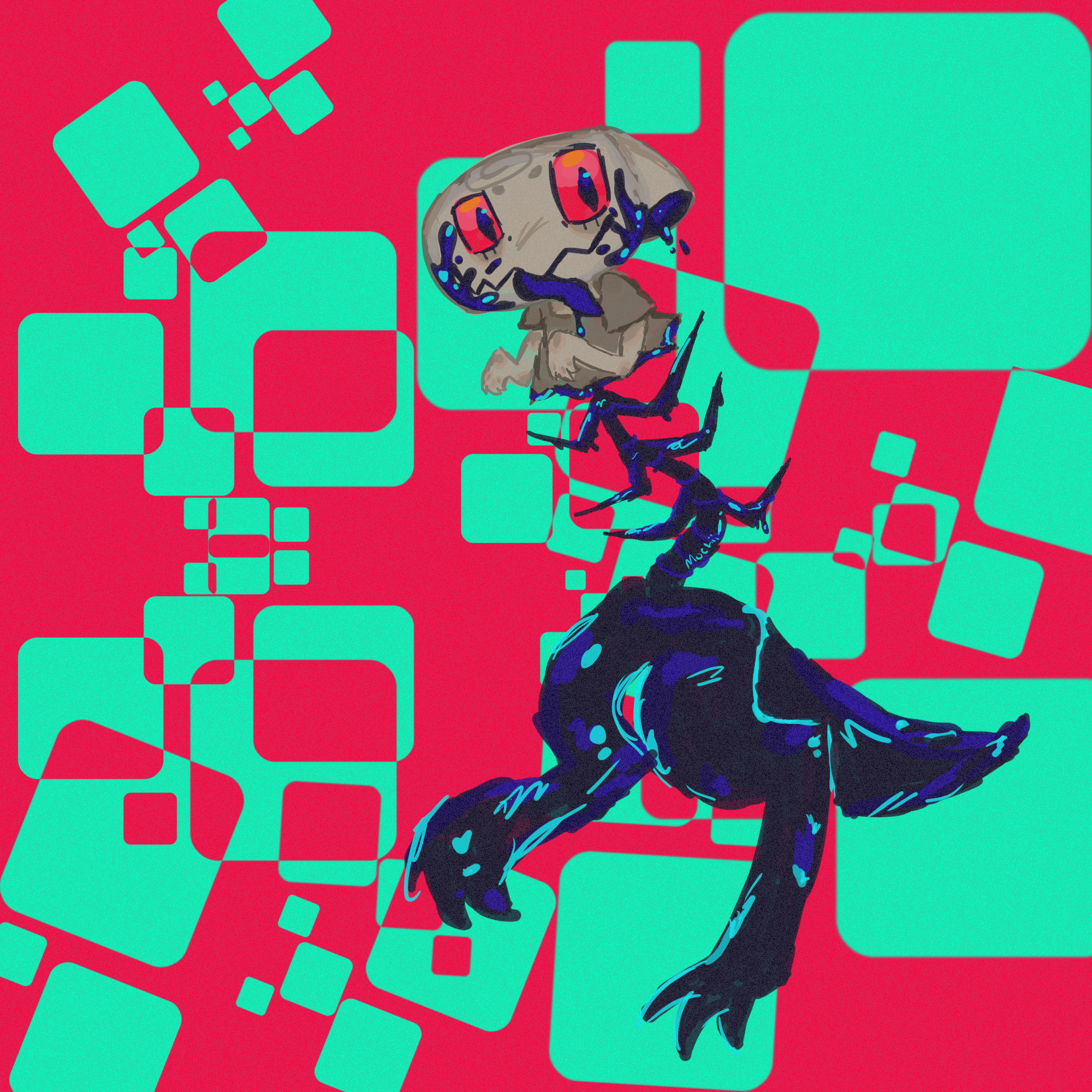 DINOSAUR GRRR - ibisPaint
