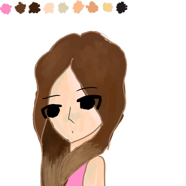 self portrait-ish - ibisPaint