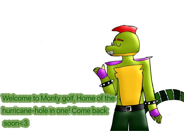 Sooo I tried to draw Monty… - ibisPaint