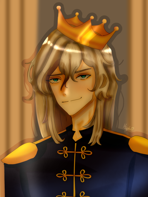 random guy with a crown ig - ibisPaint
