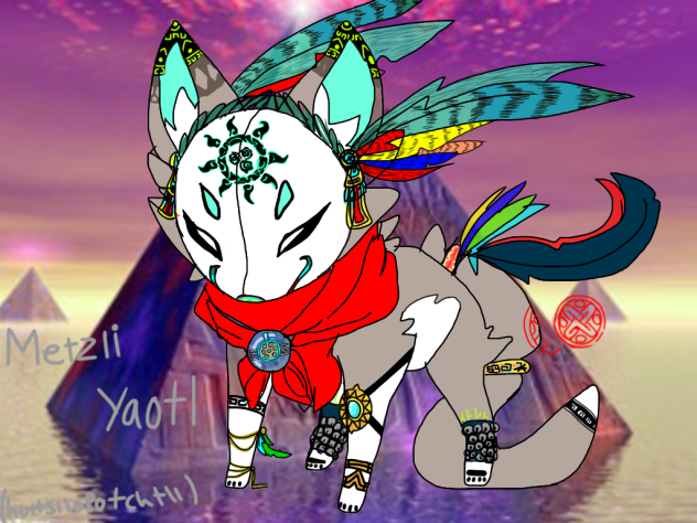 aztec god - ibisPaint