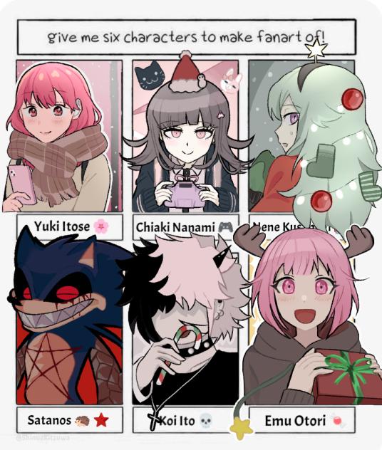 Six Fanart challenge ⭐ - ibisPaint