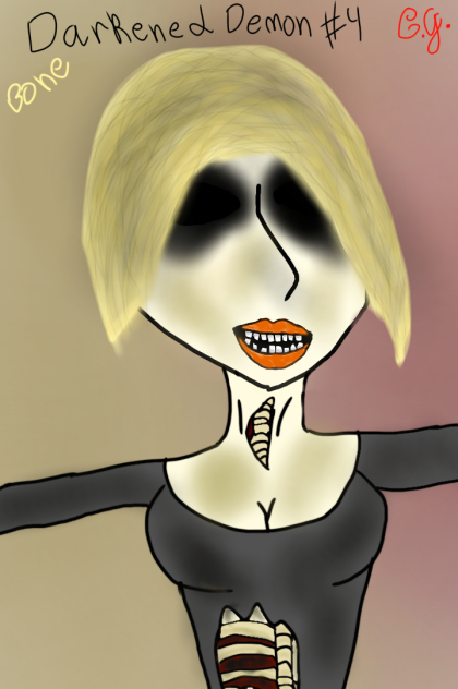 Darkened Demons, Bone - ibisPaint