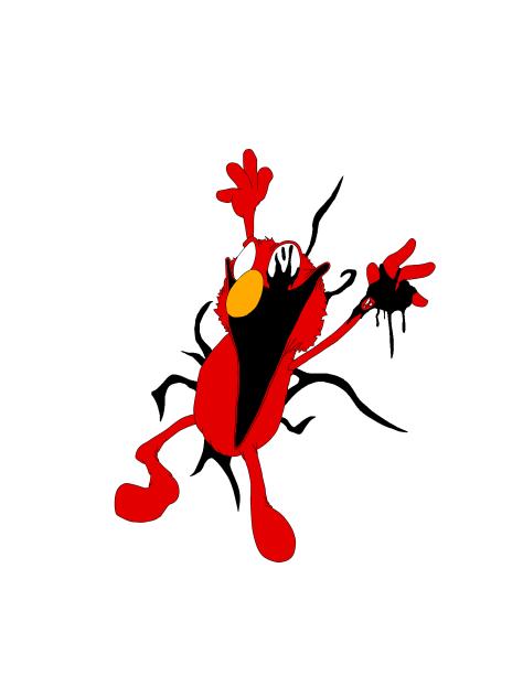 FNF Carnage V3 Elmo - ibisPaint