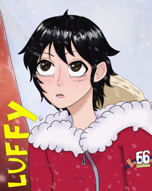 Egghead Luffy - ibisPaint