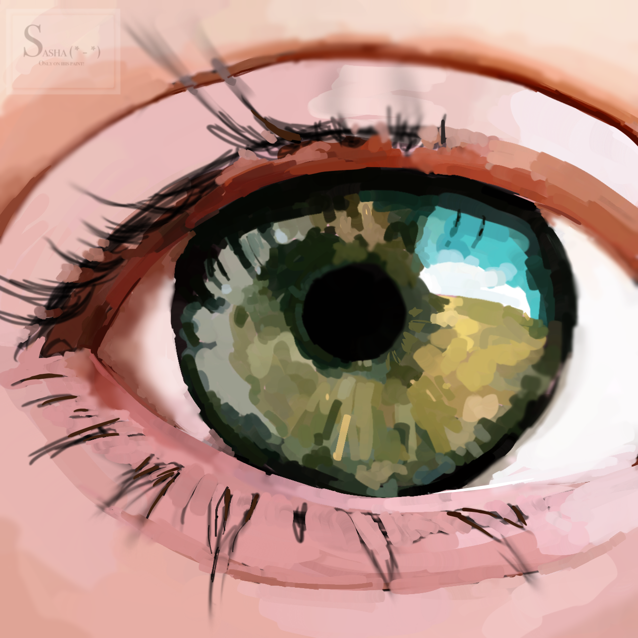 Crappy realism attempt 🌚 - ibisPaint