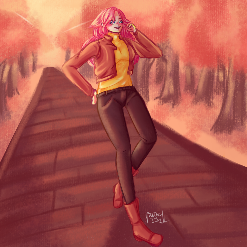 A walk through fall - ibisPaint