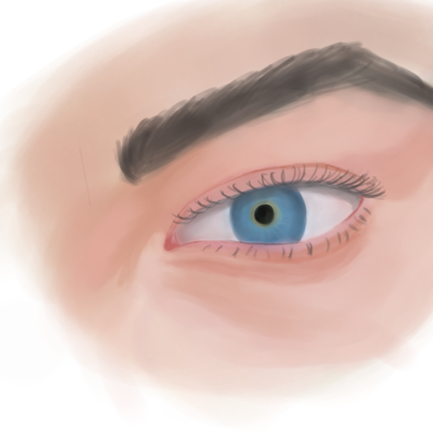 Blue eye - ibisPaint