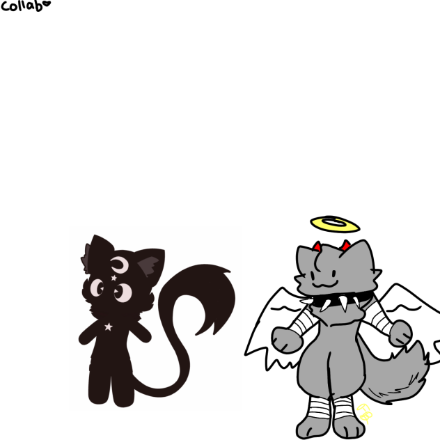 cute, chibi collab ig - ibisPaint