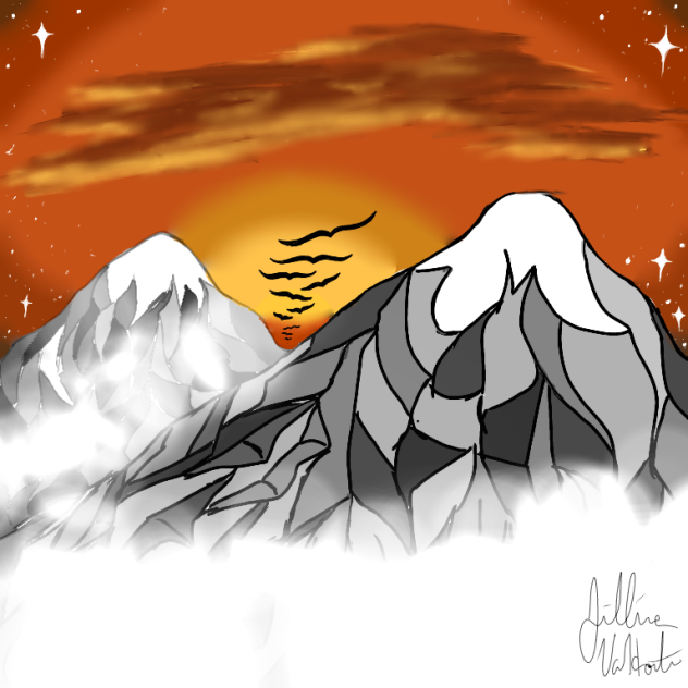 Misty Mountains - ibisPaint