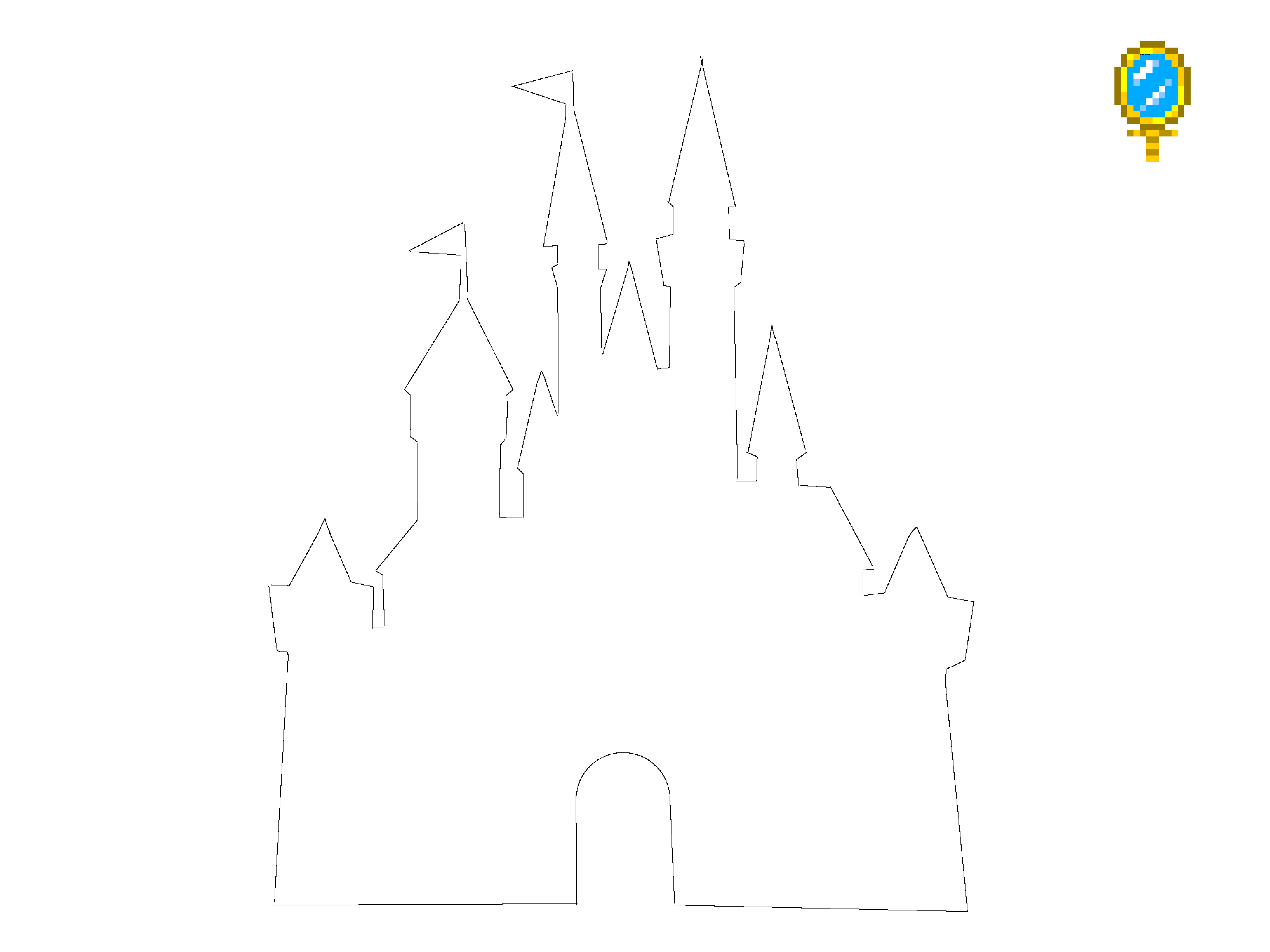 invisible castle - ibisPaint