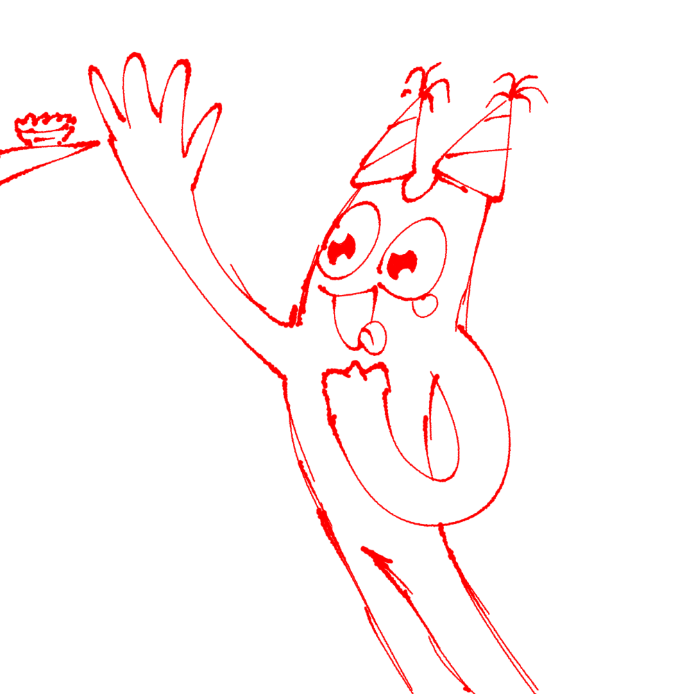 Strange cartoon lad - ibisPaint