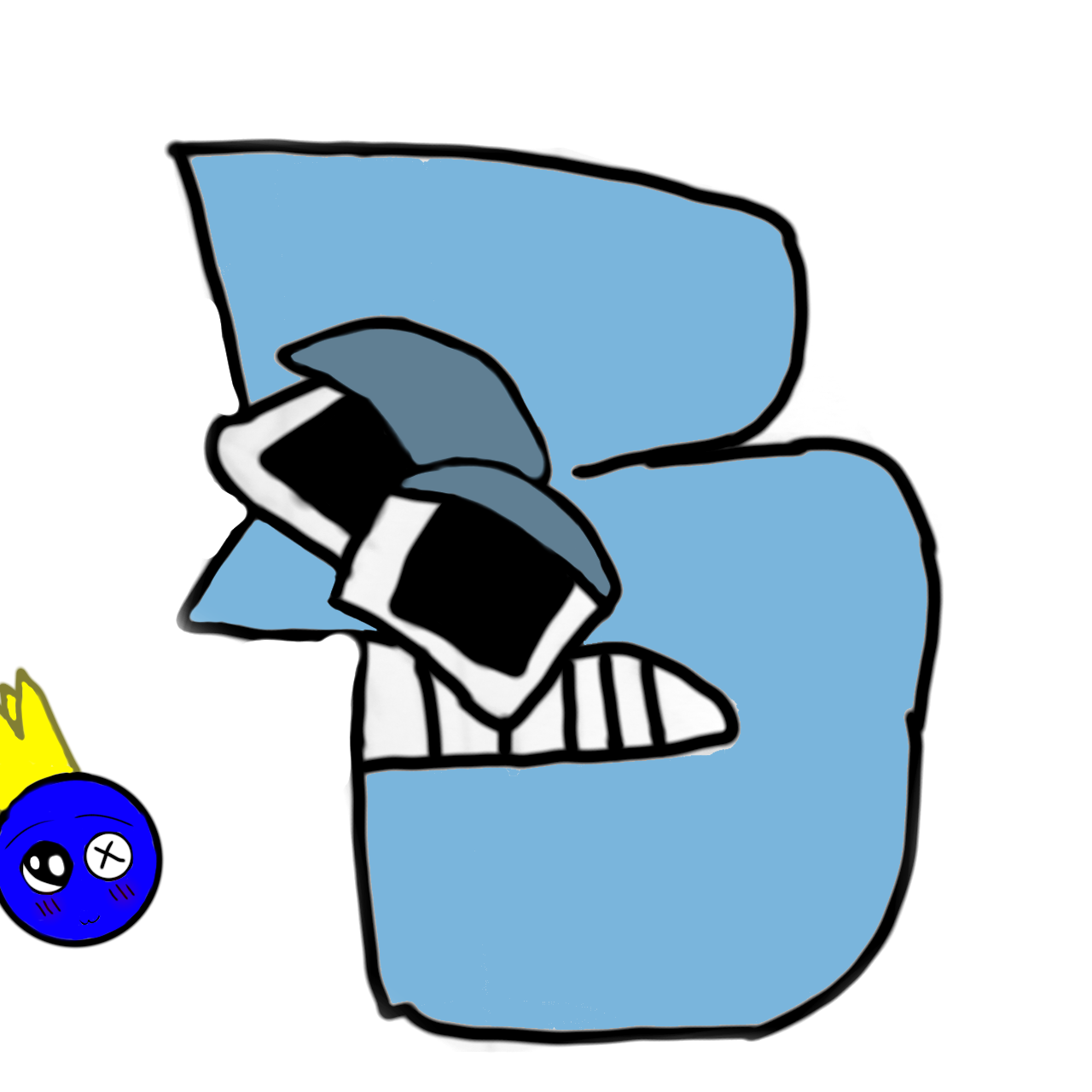 alphabet lore B - ibisPaint