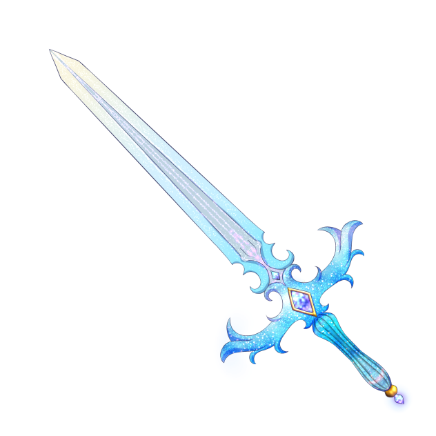 Crystal Sword - ibisPaint