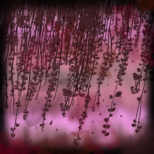 Bl00d on a painting of flowers v5 - ibisPaint