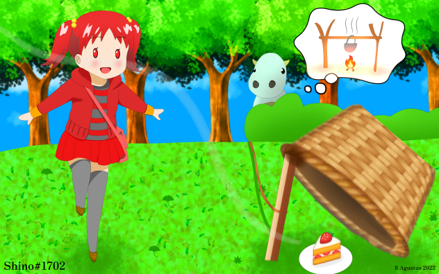 Aina go to the trap - ibisPaint