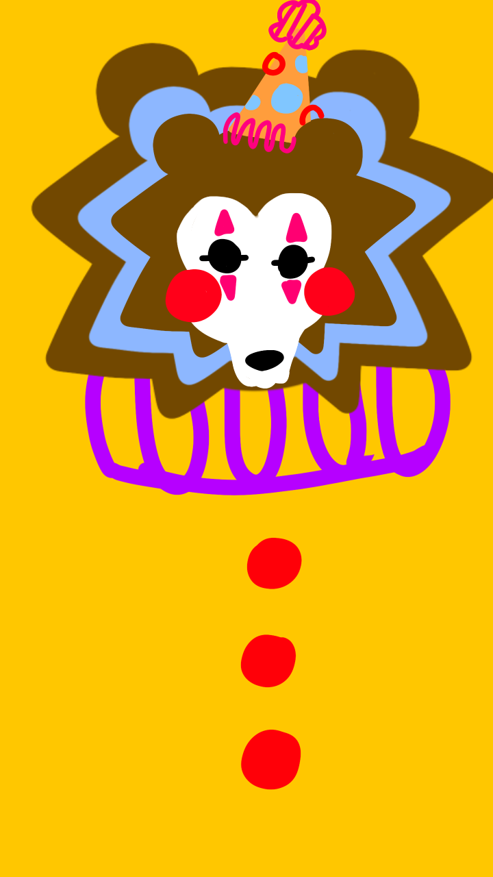 Clown bear - ibisPaint