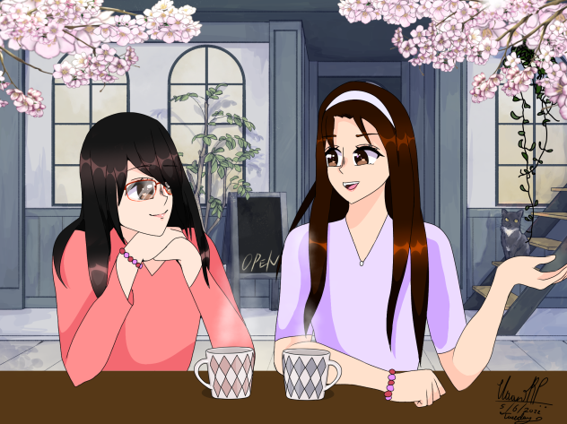 me and my bff - ibisPaint