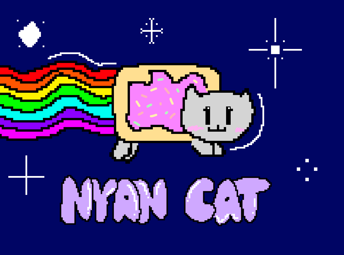 Nyan cat hehe - ibisPaint
