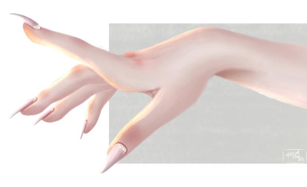 Hand Study 🤚🏻 - ibisPaint