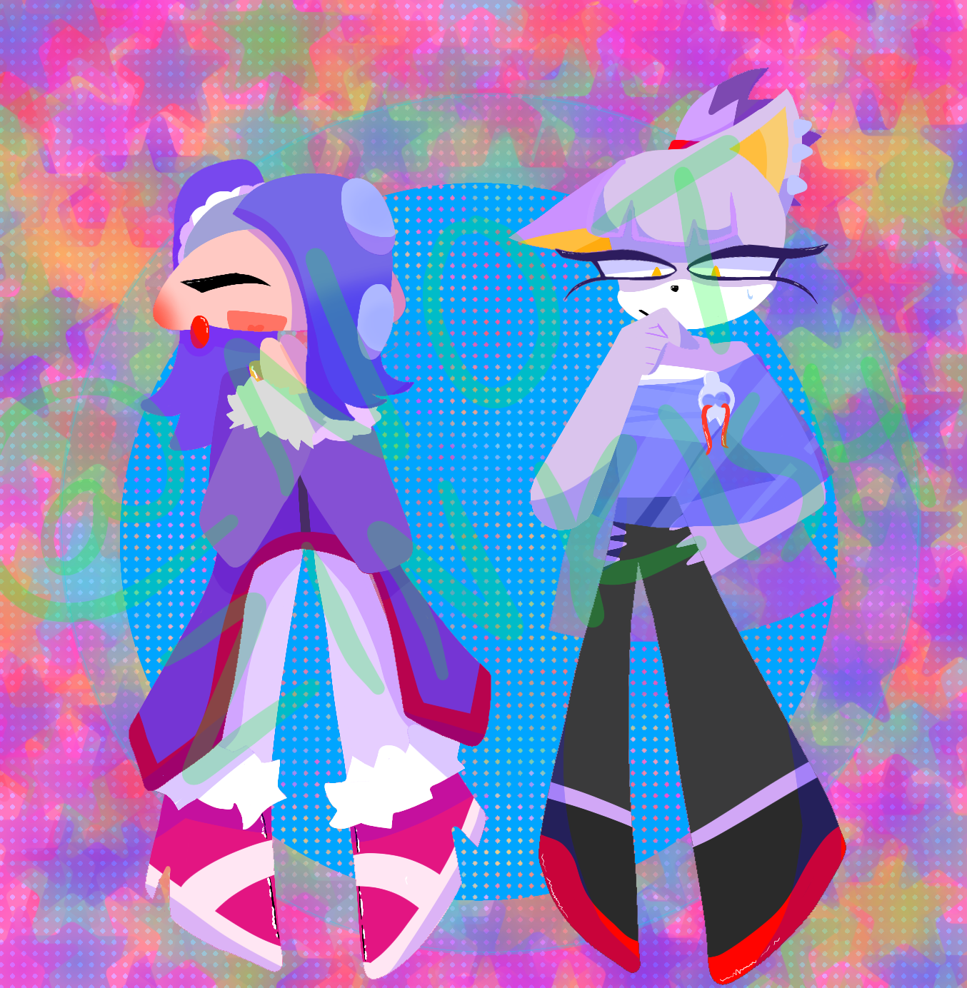 Blaze and Shiver swap fits! - ibisPaint