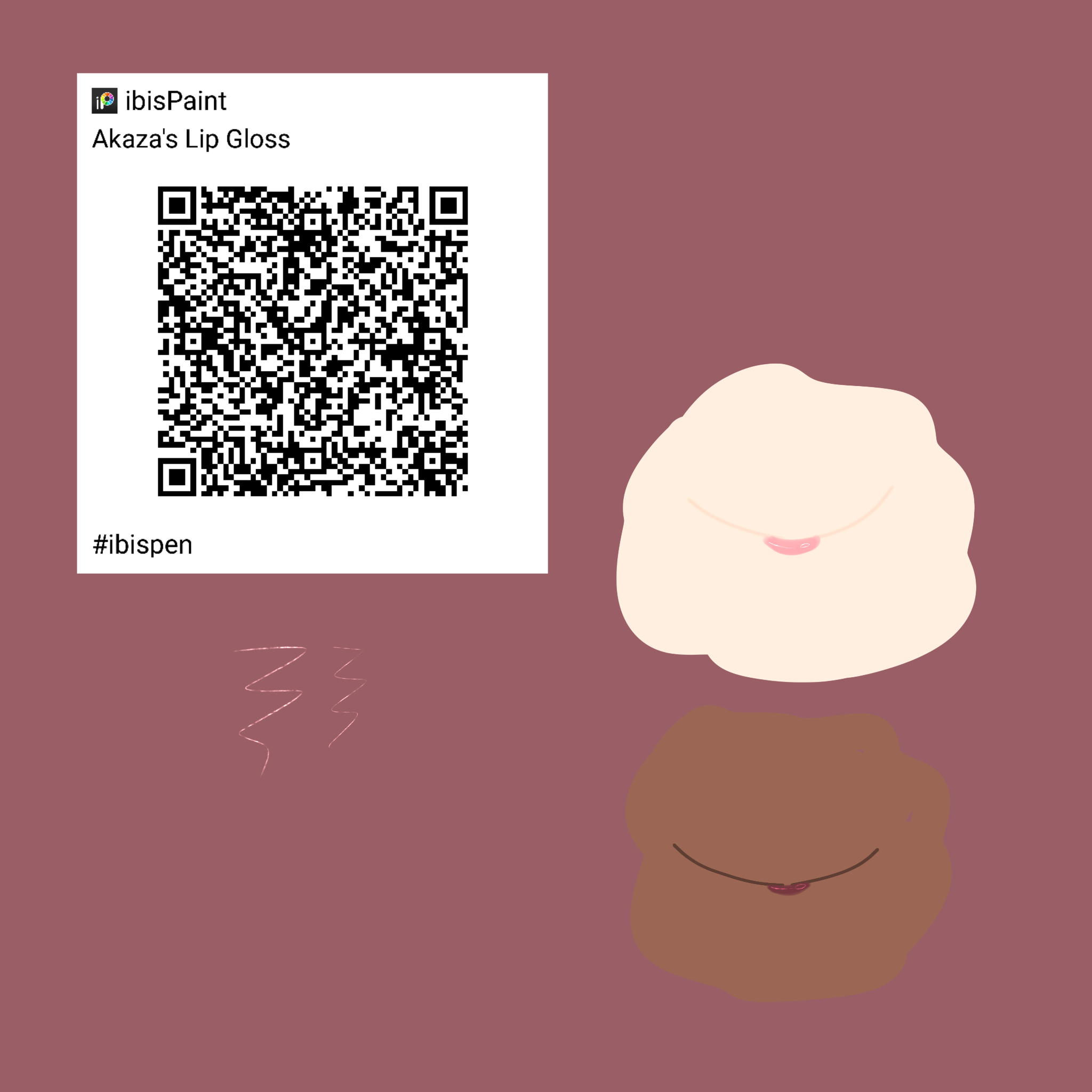 Akaza's Lip Gloss - ibisPaint