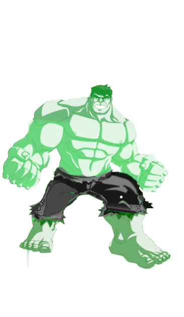 The noobest hulk - ibisPaint
