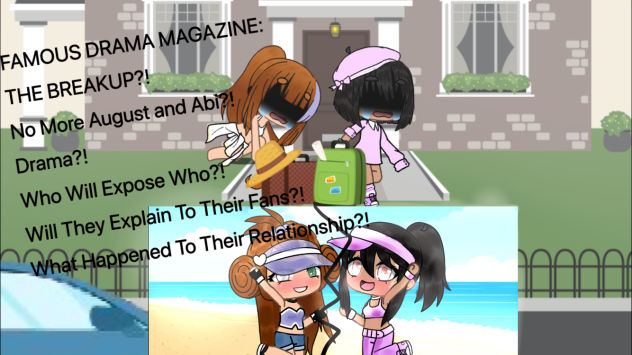 Famous Drama Magazine-THE BREAK UP! - ibisPaint