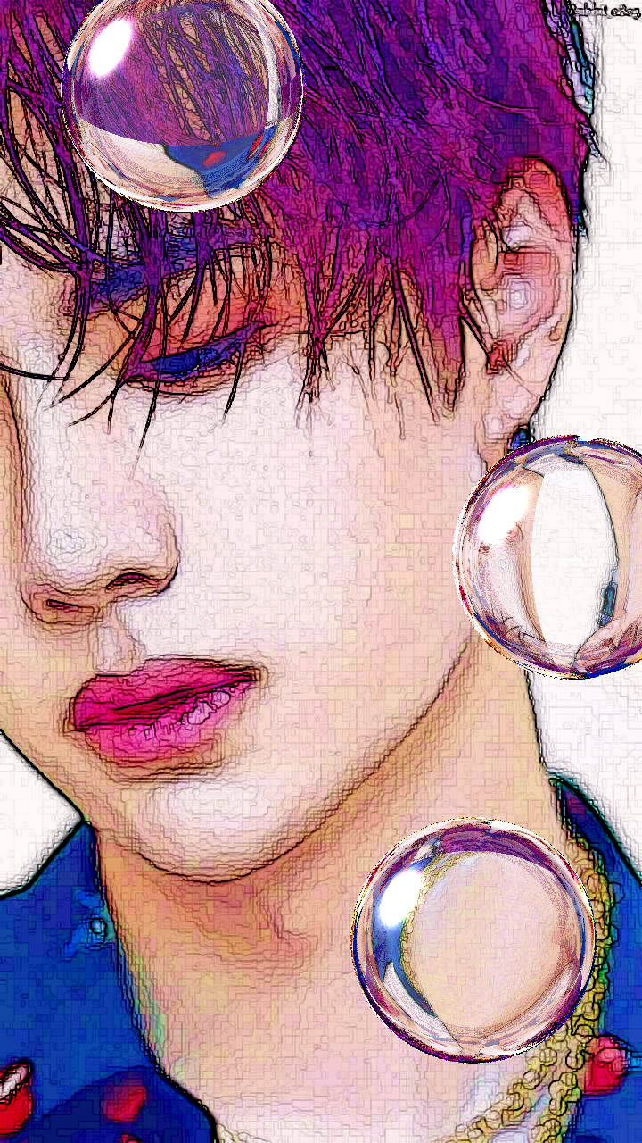 Posterized WANG YIBO - ibisPaint