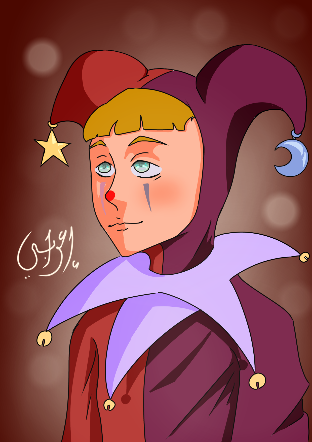 Bubbly jester - ibisPaint