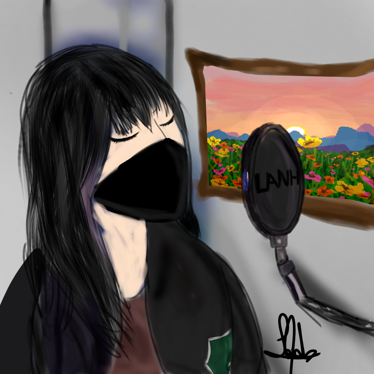 Uhm singing 🎤 - ibisPaint