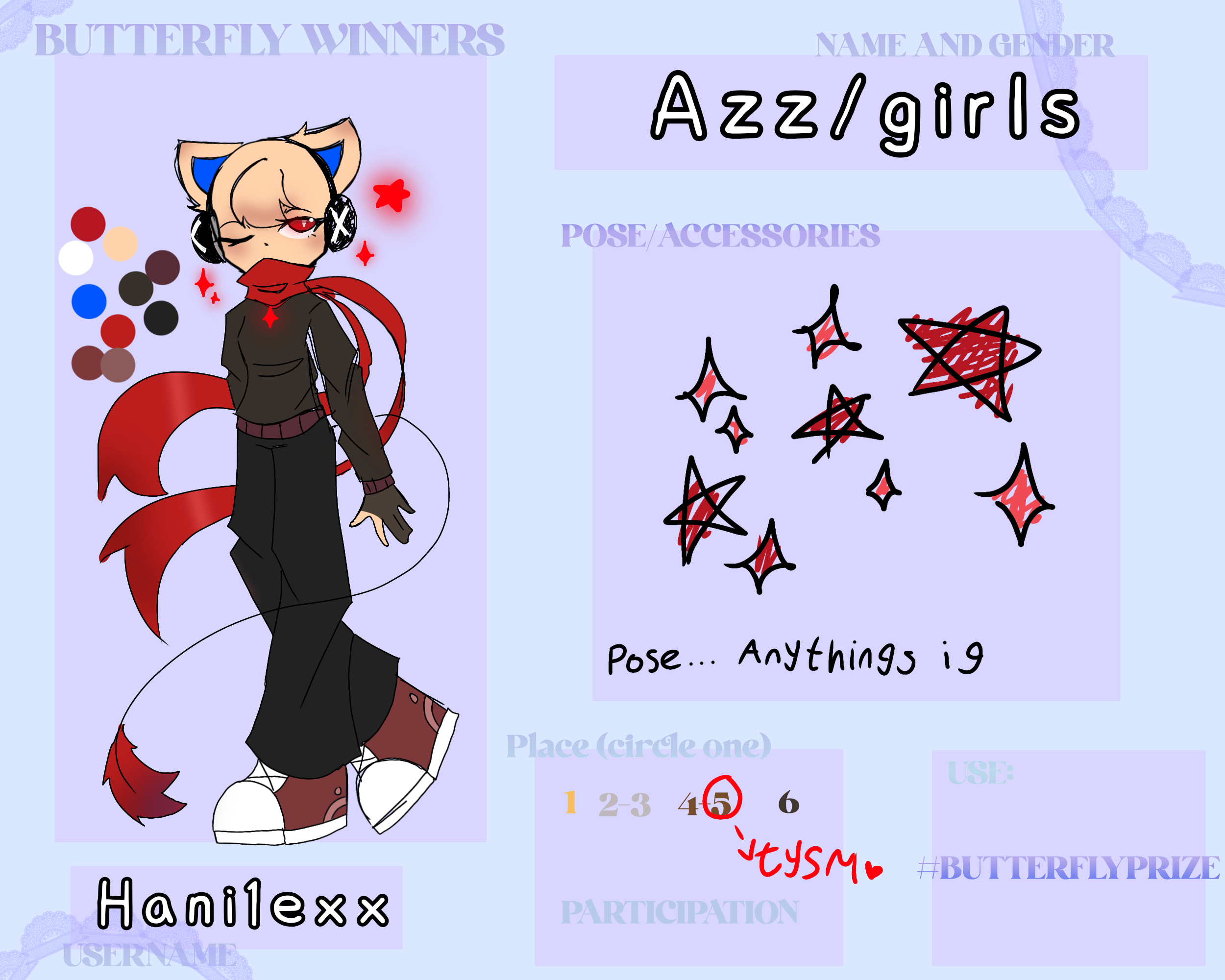prize sheet - ibisPaint
