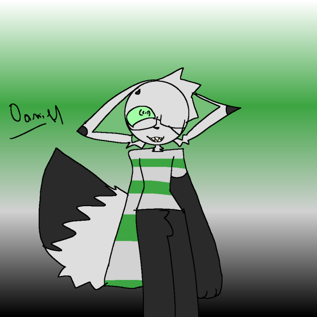 damien the demiromantic fox - ibisPaint