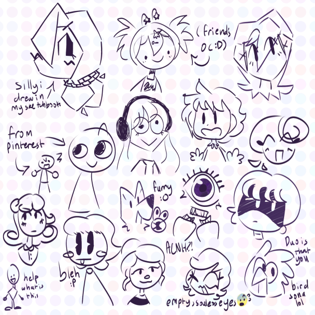 artstyles I made on a whim - ibisPaint