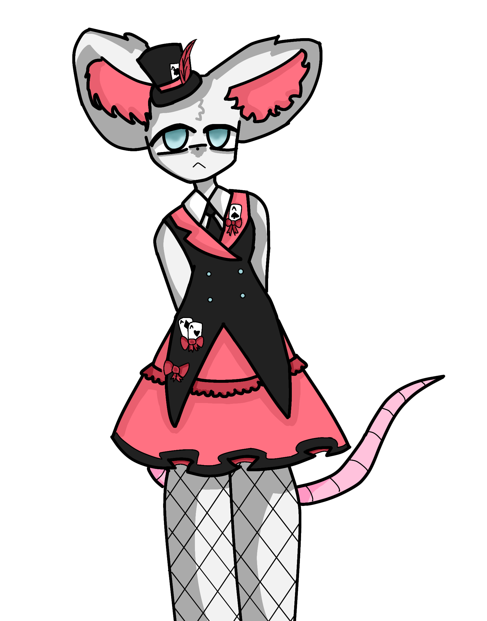 TADC oc ️🩶🤍🖤 - ibisPaint