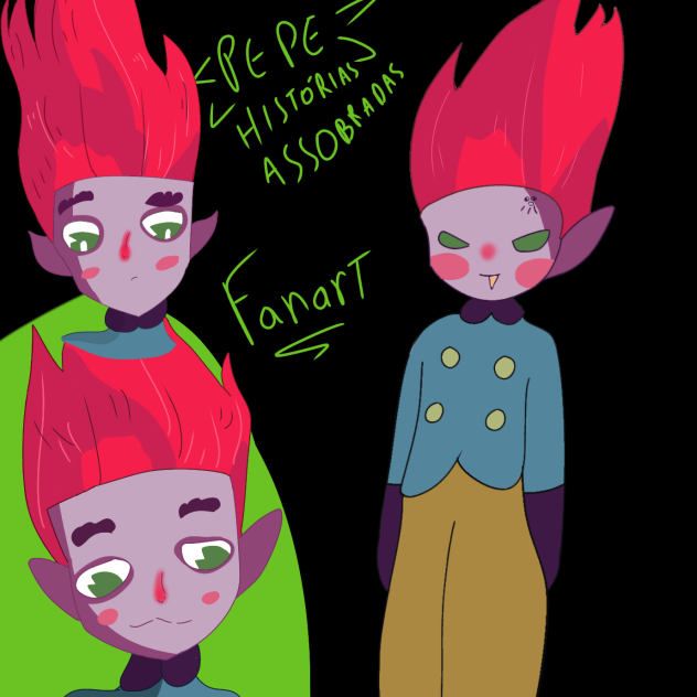 Pepe história assombradas fanart - ibisPaint
