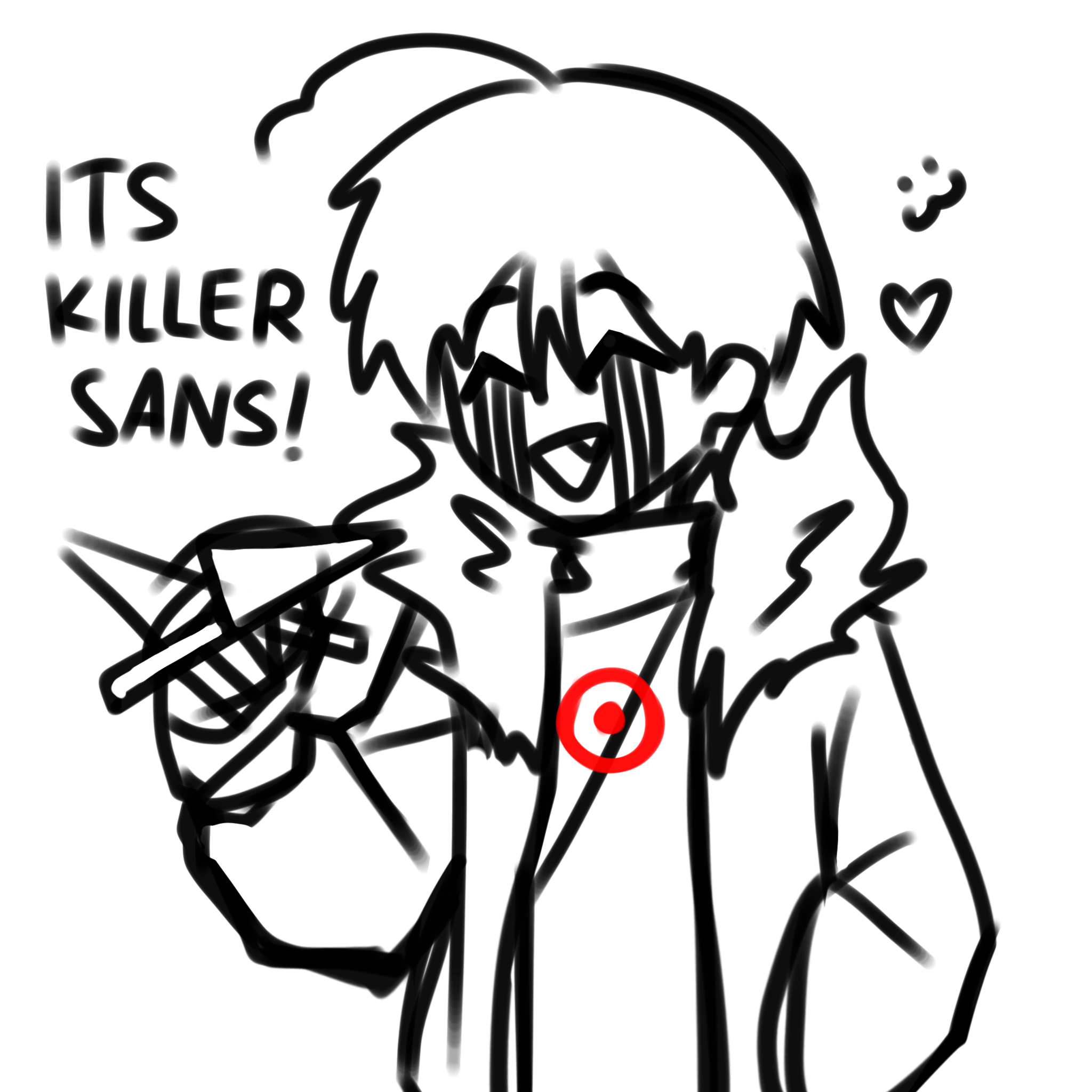 silly killer!sans - ibisPaint