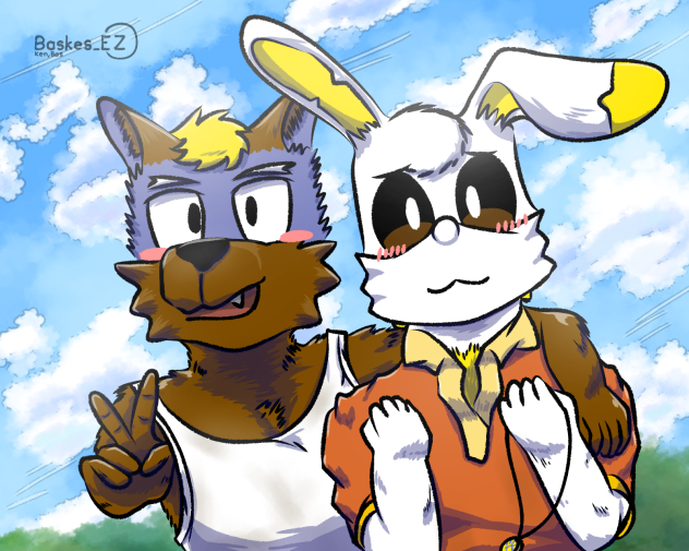 Bas and Ken -10 years ago- - ibisPaint
