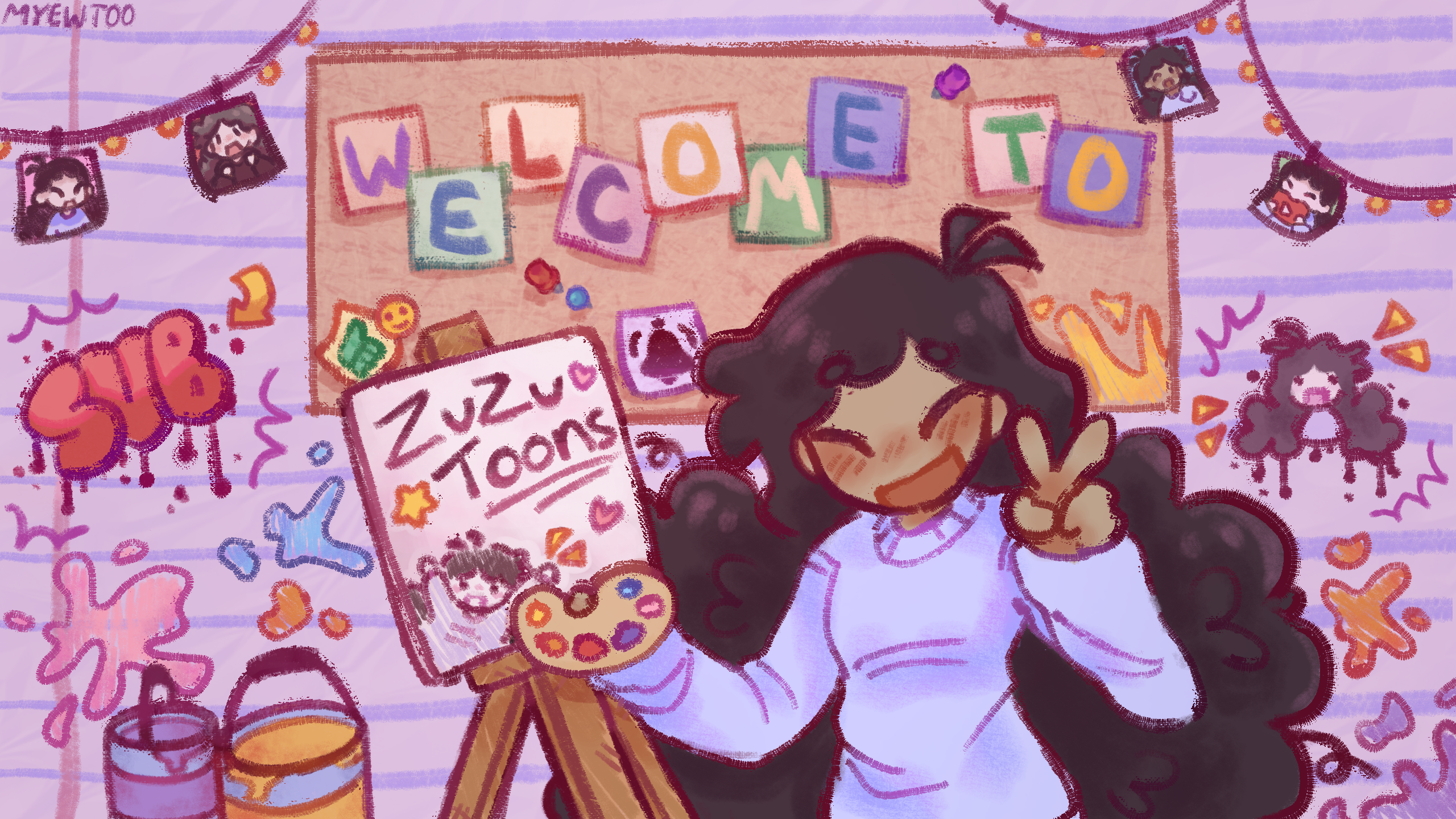 Zuzu Banner - ibisPaint