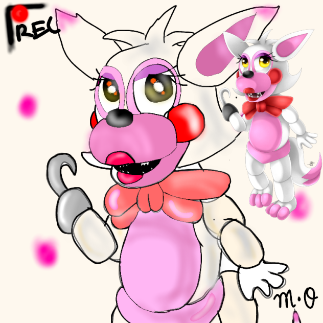 Mangle from Fnaf - ibisPaint