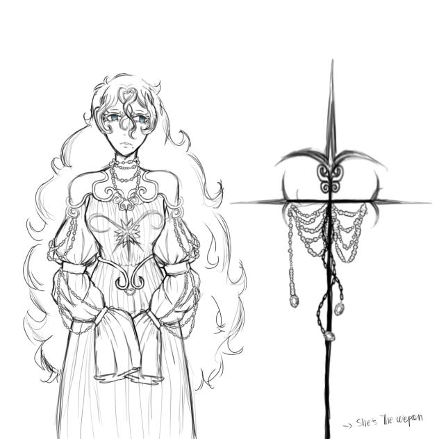 Polinia the princes and the spear 💎 - ibisPaint