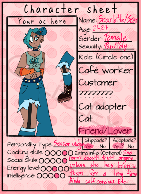 CS for cat cafe - ibisPaint