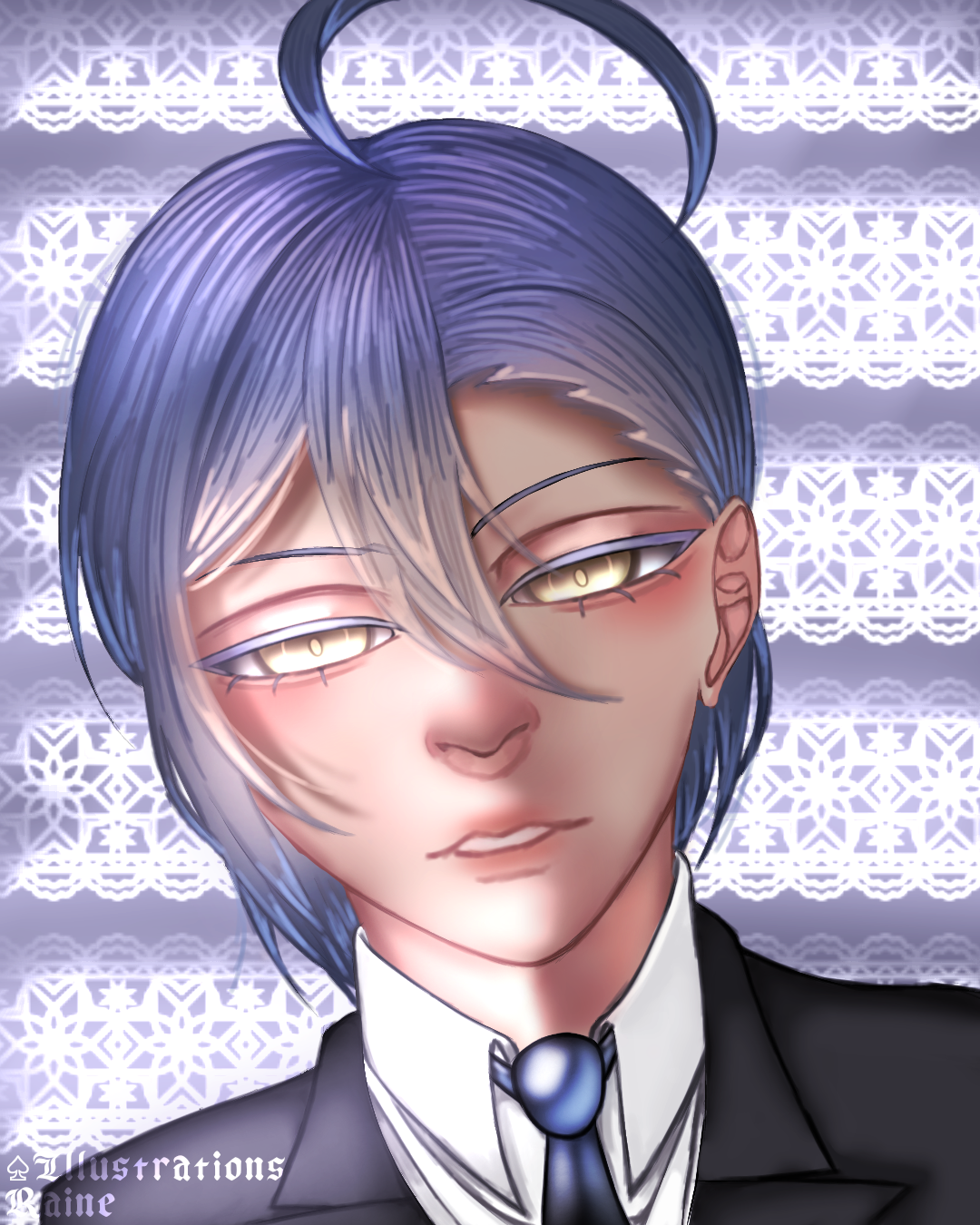 Shumai in a suit - ibisPaint