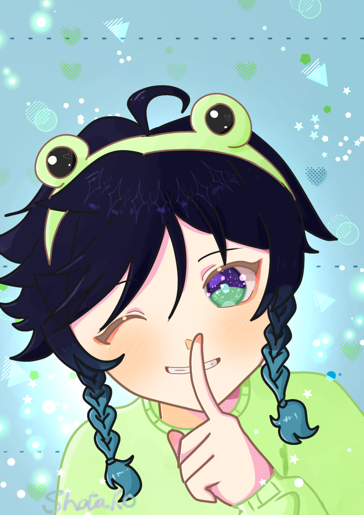 Frog Boy Venti!! - ibisPaint