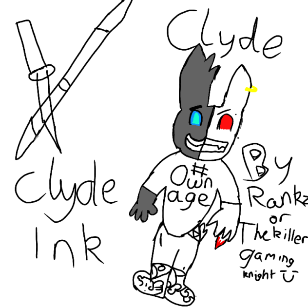 his name is Clyde - ibisPaint