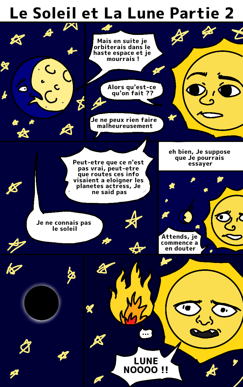 Le Soleil et La Lune Partie 2 - ibisPaint