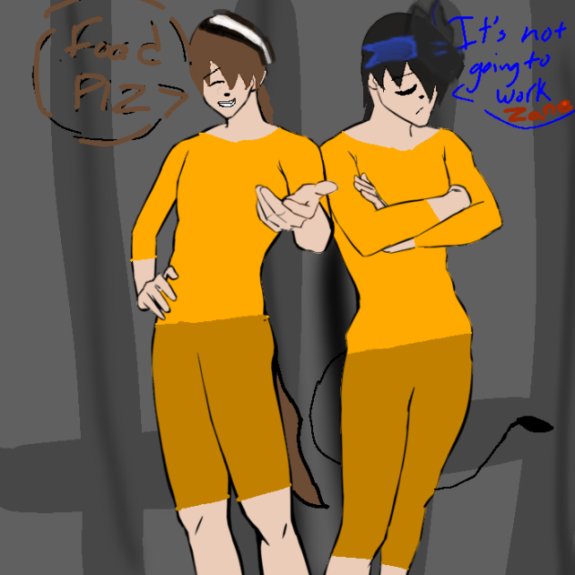 Zane and Luke are in jail - ibisPaint